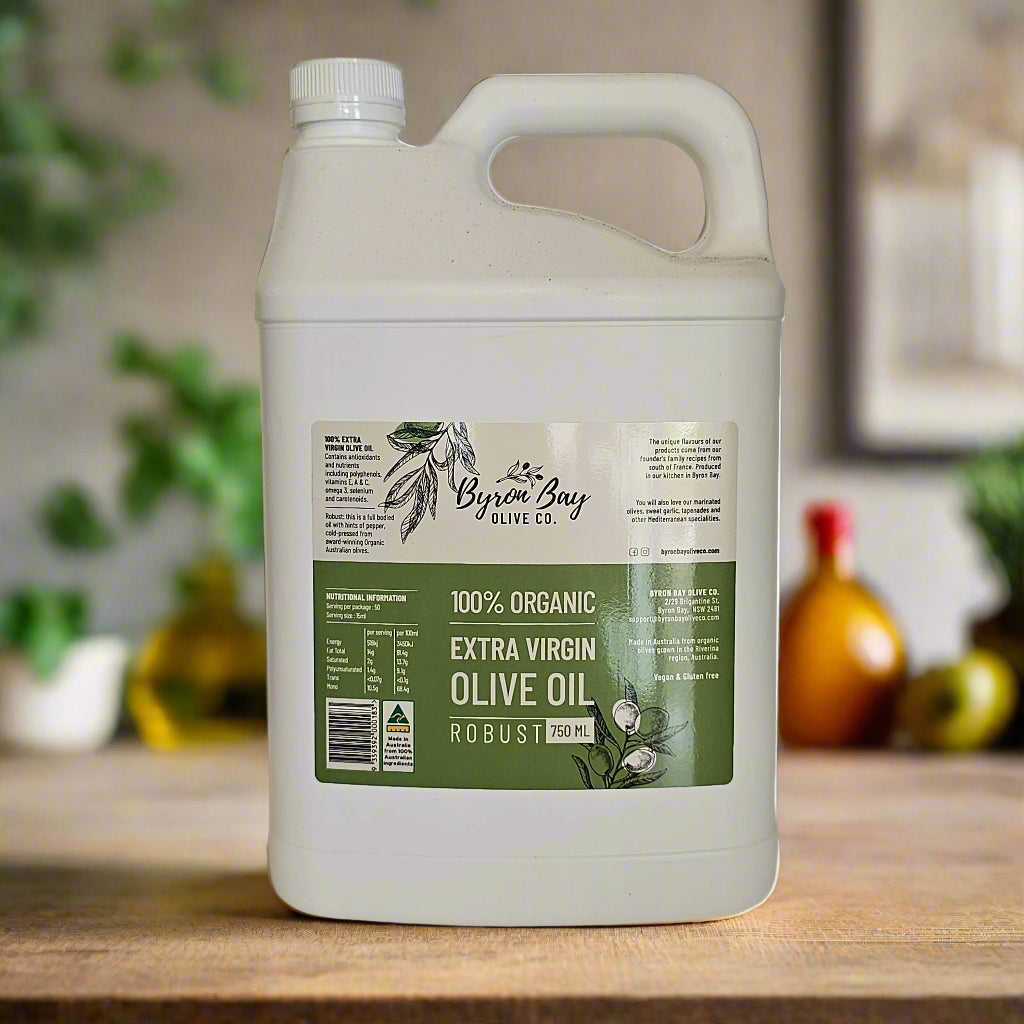 Australian Organic Olive Oil - Robust – Byron Bay Olive Co.